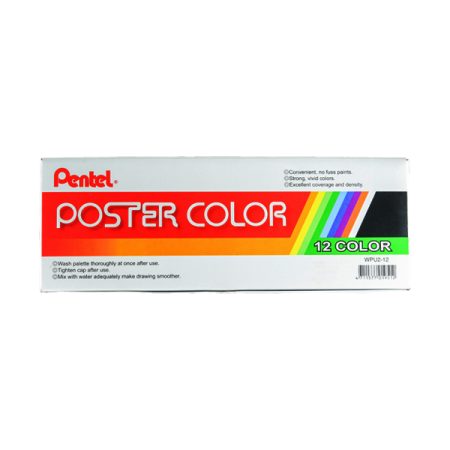 Pentel Poster Colours 30ml - 12 Shades - Sakura Art Store & Gallery